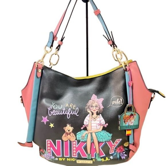 Nikky by Nicole Lee | Bags | Women Shoulder Bag Eye Contact Multicolors ...